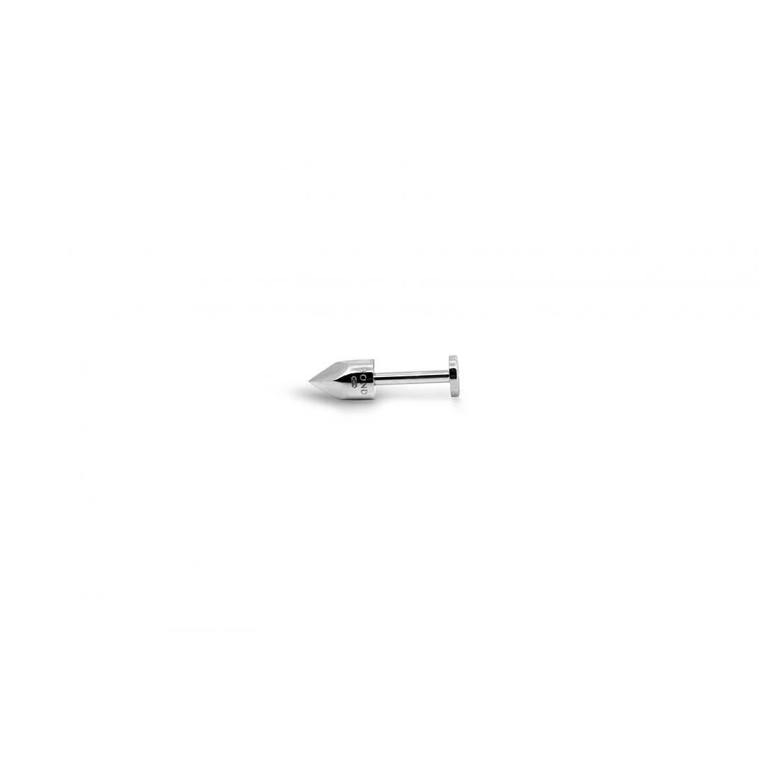 Short Spike Flatback Piercing Stud