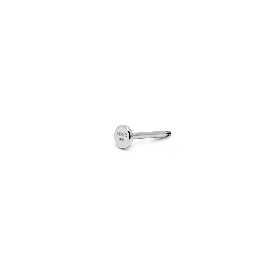 9.5mm Flatback Piercing Bar